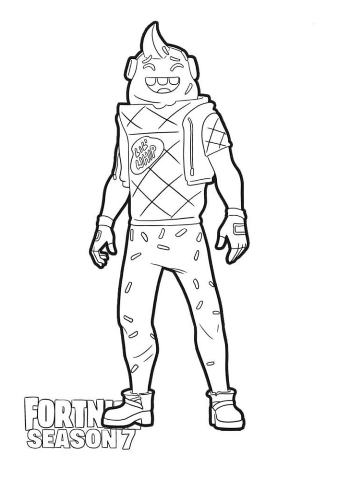 Fortnite coloriage à imprimer - skin, Ikonik, Nomade, chevalier noir...